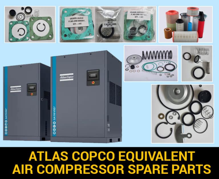 Atlas Copco Compressor Spares Parts Manufacturer in India